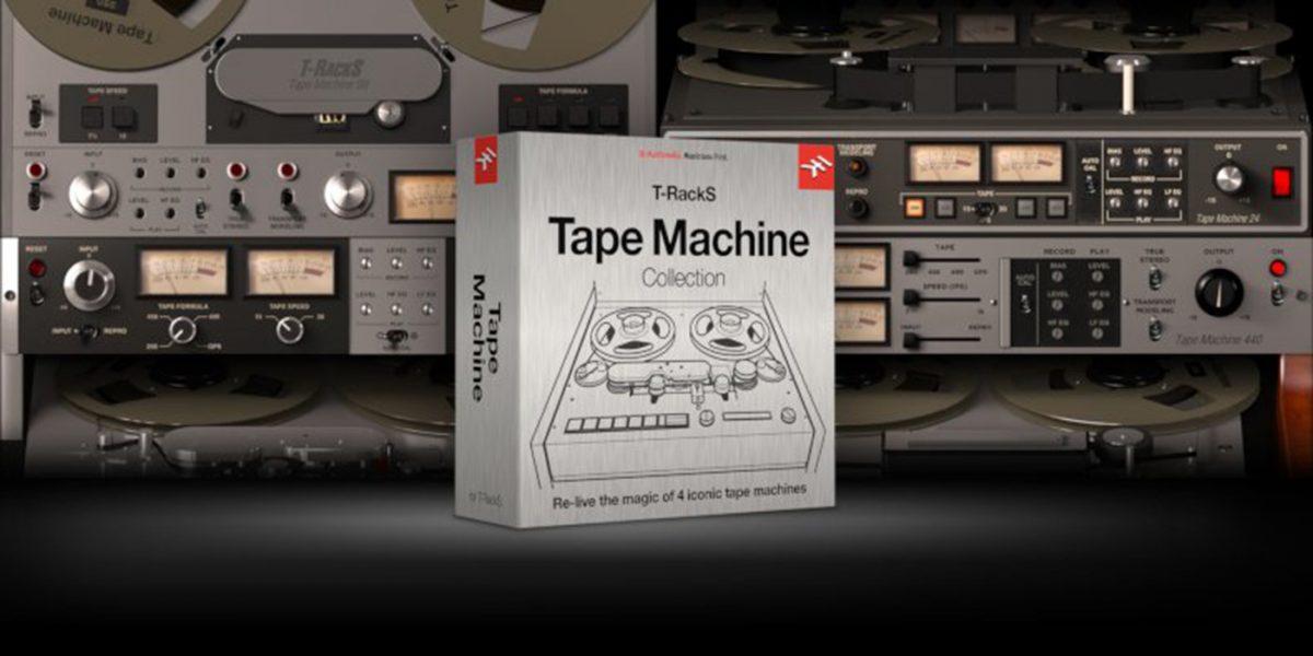 IK Multimedia lanza T-RackS Tape Machine Collection